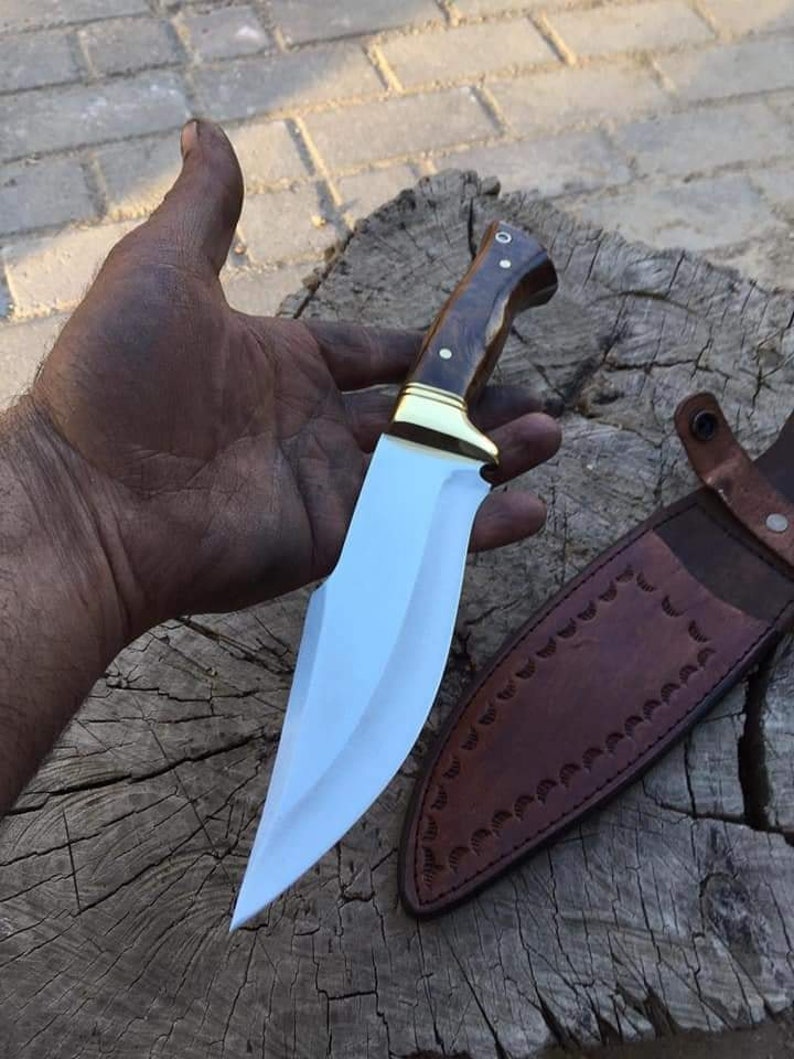 Camping Knife Custom Handmade Handcrafted Hunting Knife - Etsy