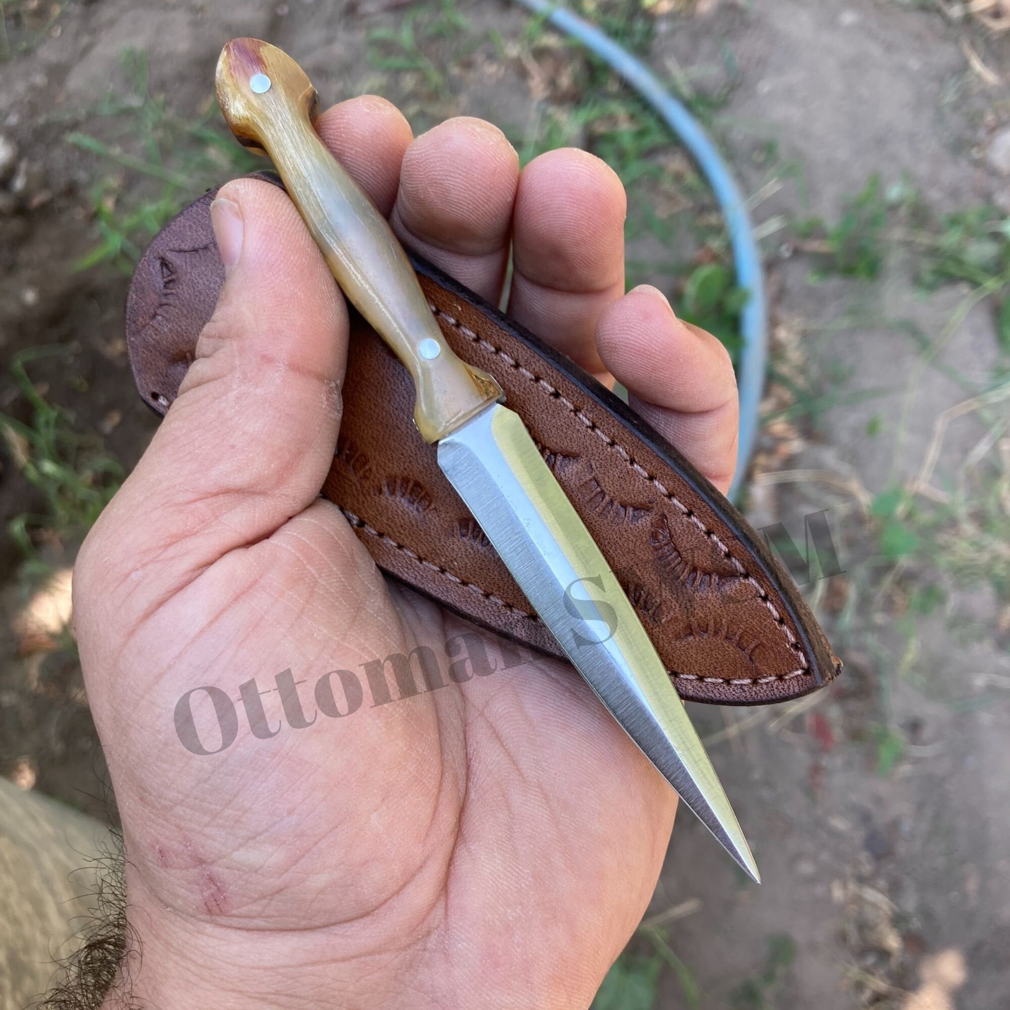 Mini Double Edged Medieval Custom Dagger With Handcrafted - Etsy UK