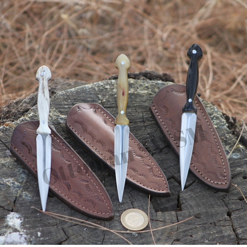 Mini Double Edged Medieval Custom Dagger With Handcrafted - Etsy UK