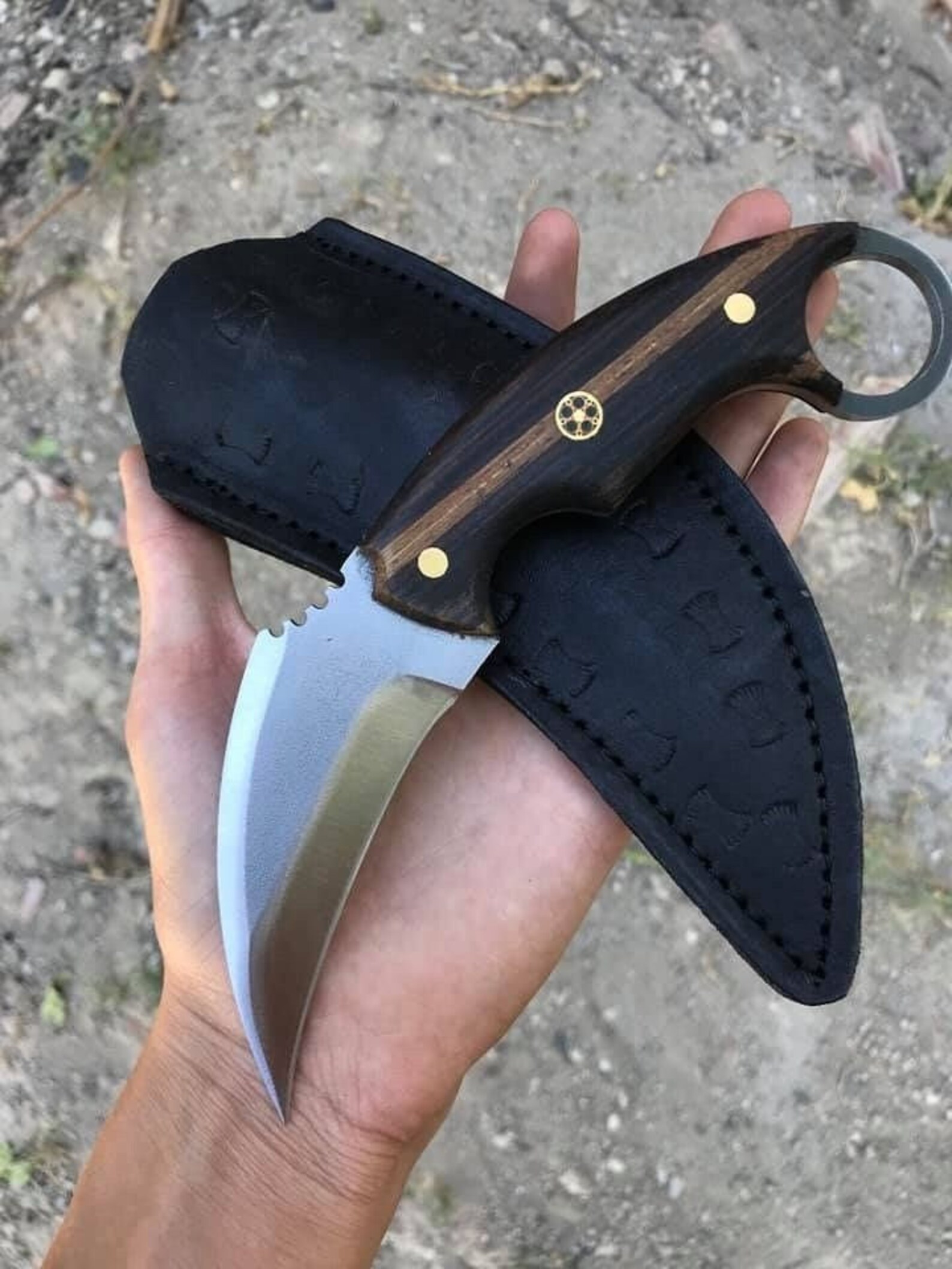 Karambit Knife Personalized Hand Forged Steel Knives - Etsy