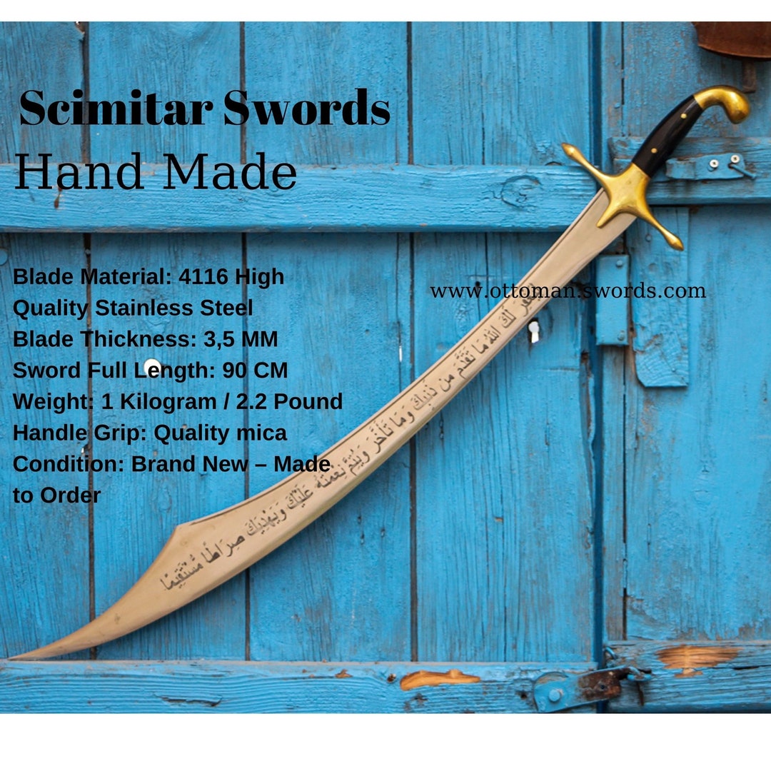 Personalized Turkish Sinbad Scimitar Sword - Etsy