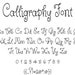 Font Download, Digital Font, Calligraphy Font, Script Font, Cricut Font ...