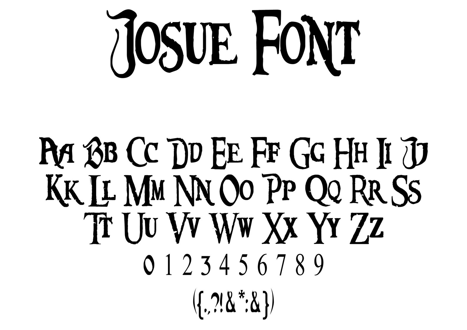 Josue Font, Script Font, Cursive Font, Handwritten Font,calligraphy ...