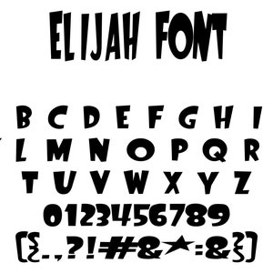 Elijah SVG, Cut File ,printable Vector, Cricut , Silhouette , Instant ...