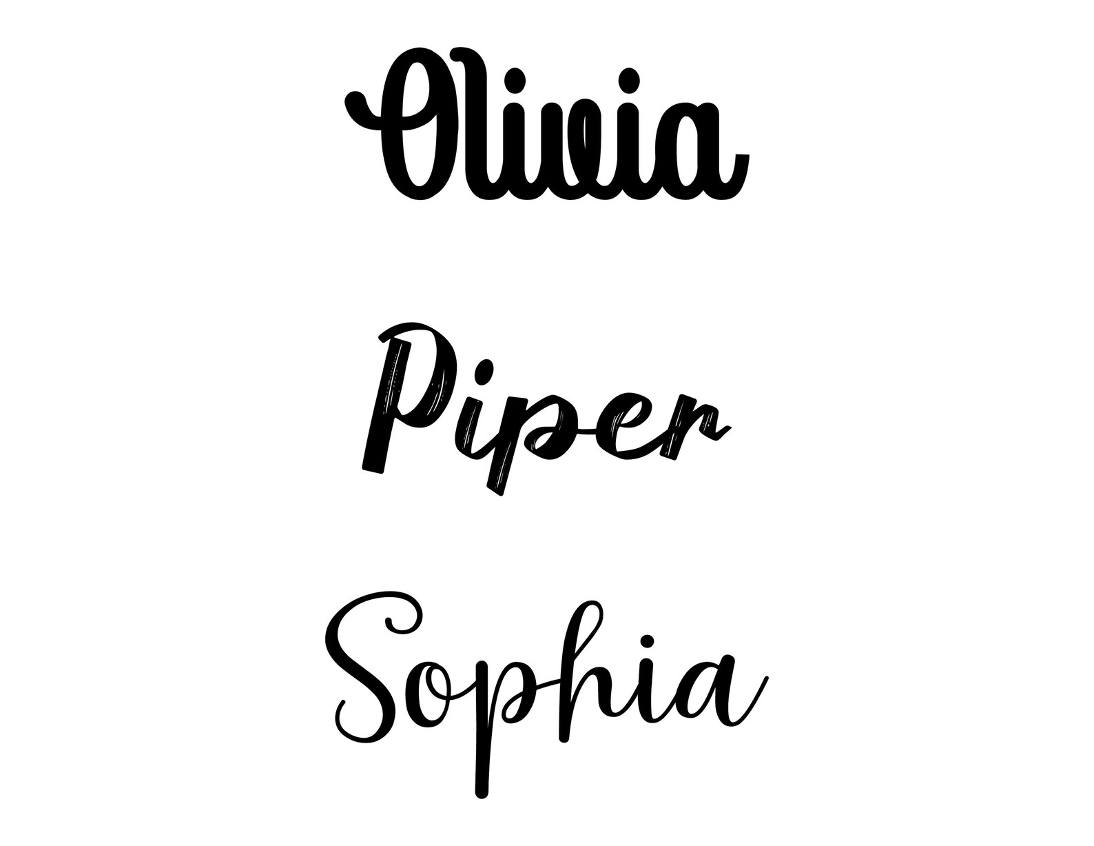 HANDWRITTEN FONTS SVG, Instant Download, Alphabet Svg, Cursive Font ...