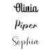 HANDWRITTEN FONTS SVG, Instant Download, Alphabet Svg, Cursive Font ...