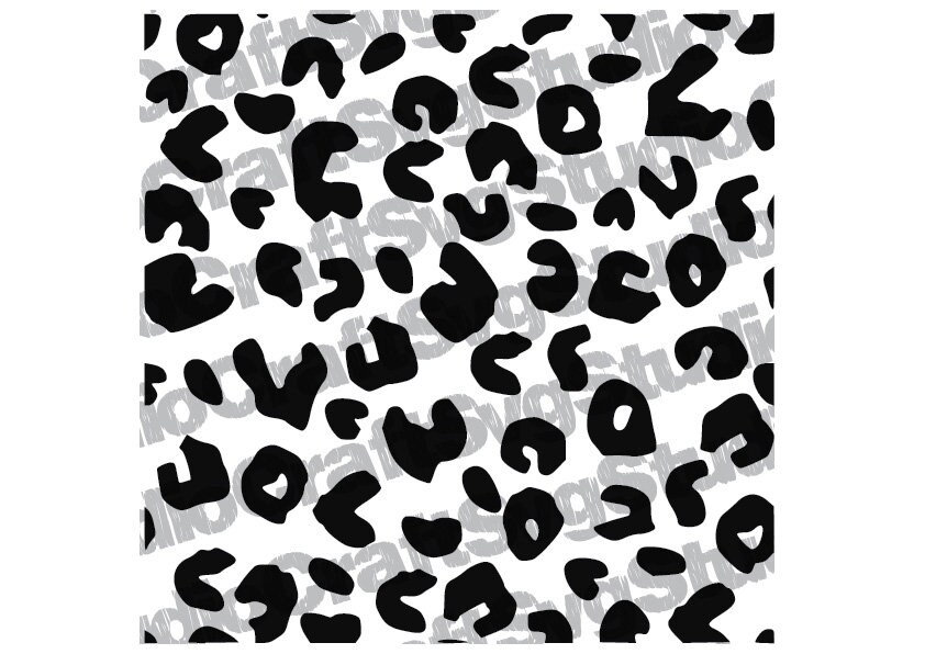LEOPARD PRINT SVG Instant Download Leopard Svg Animal | Etsy