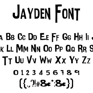 Jayden Font, Signature Font, Cricut Fonts, Casual Font, Modern Font ...