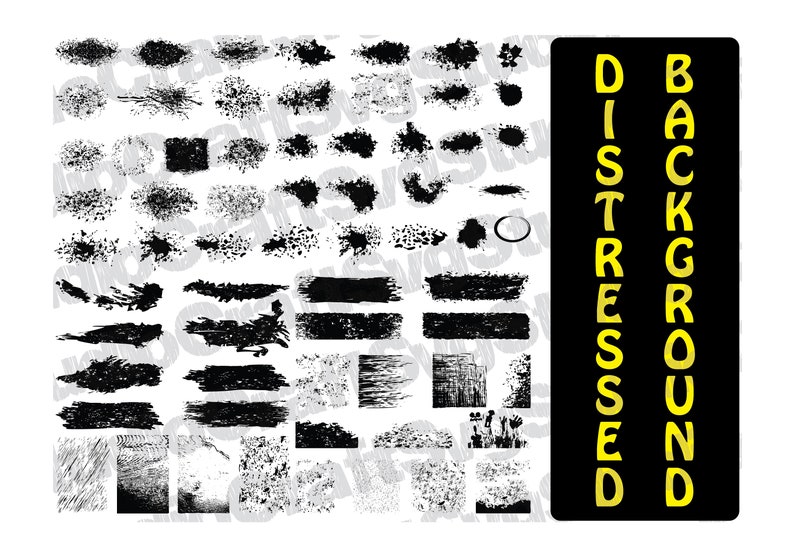 DISTRESSED BACKGROUN SVG, Instant Download, Distressed Svg, Digital ...