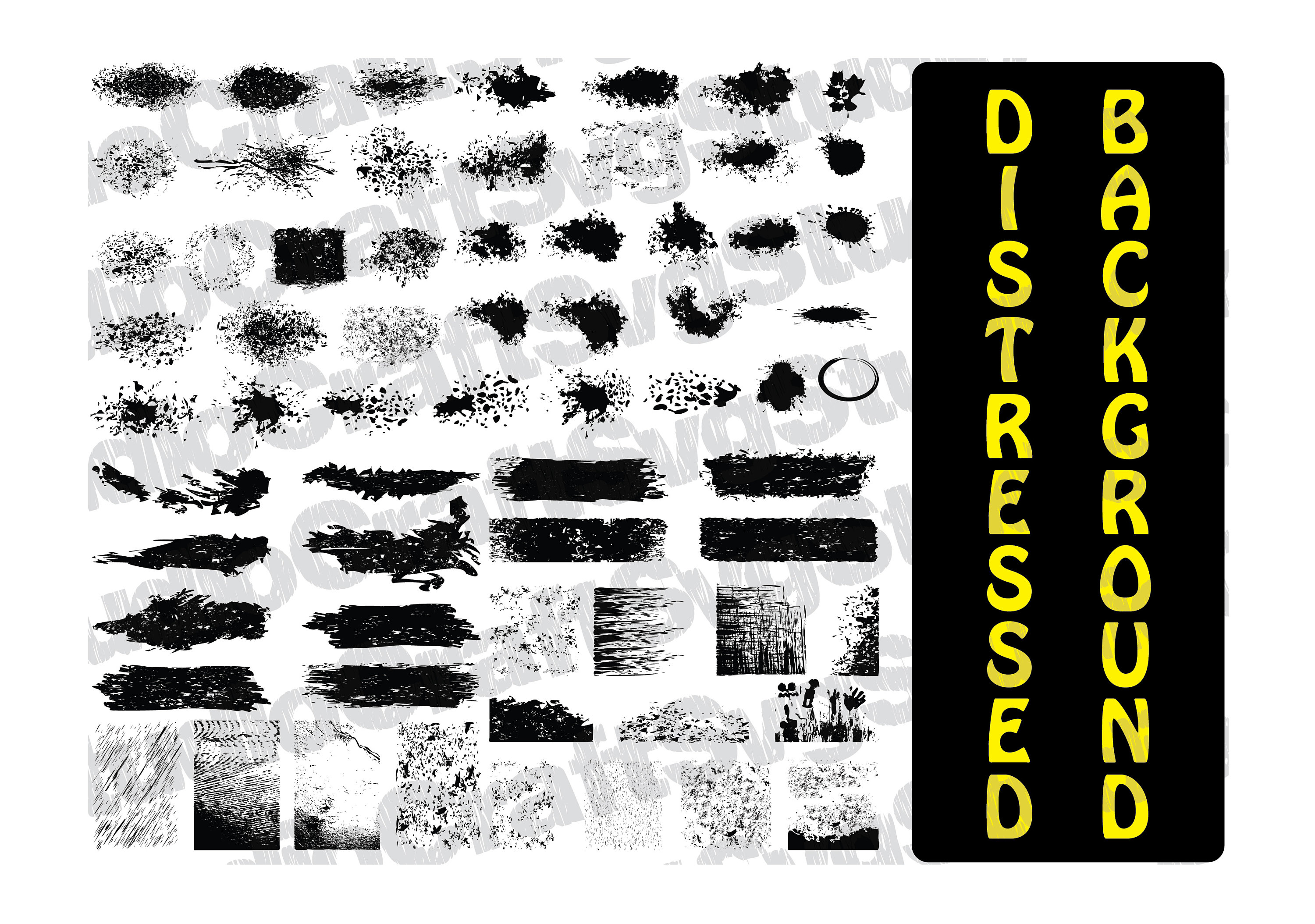 DISTRESSED BACKGROUN SVG, Instant Download, Distressed Svg, Digital ...