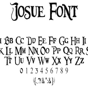 Josue Font, Script Font, Cursive Font, Handwritten Font,calligraphy ...