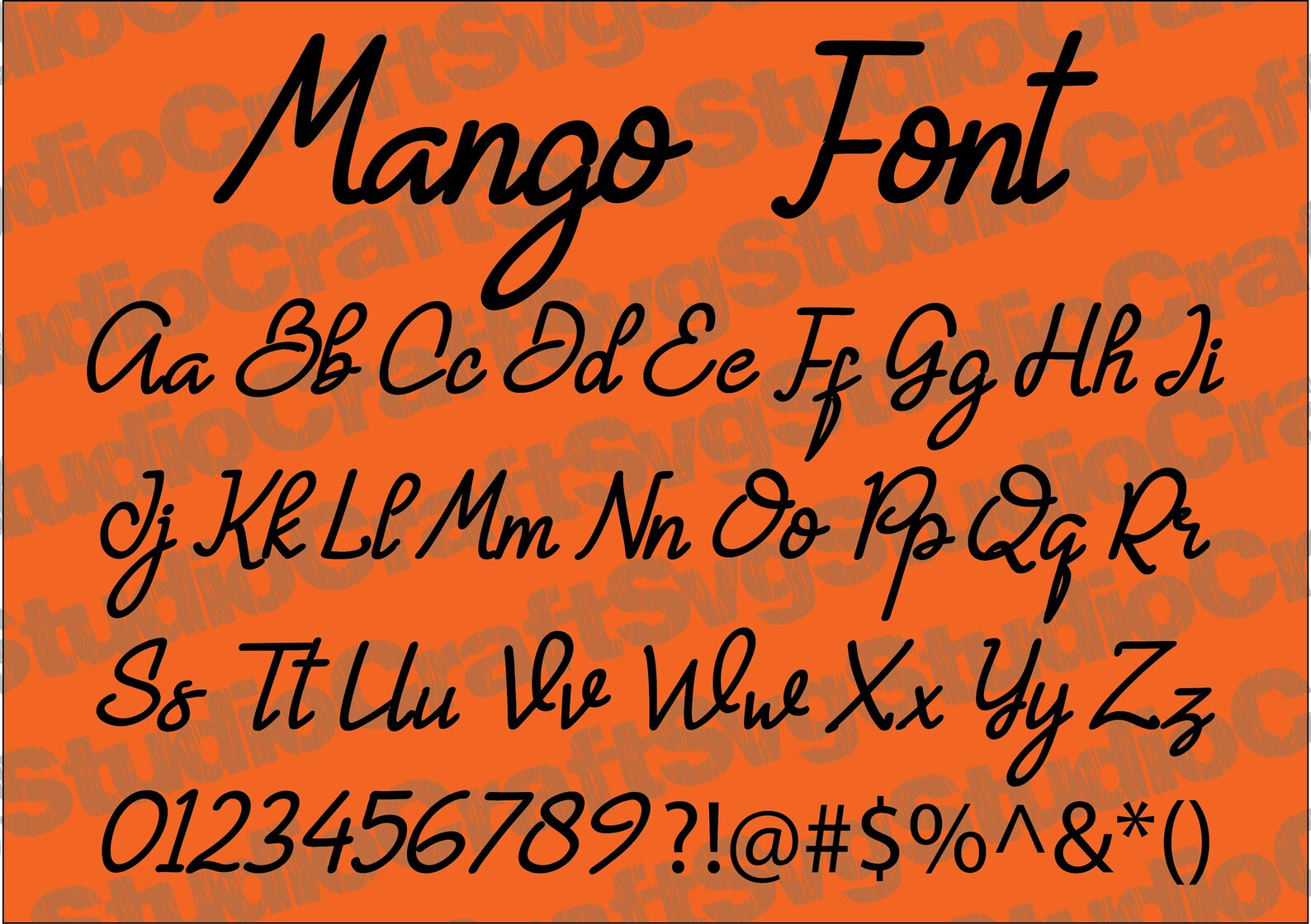 MANGO FONT SVG, Mango Alphabet Svg, Digital Download, Font Svg, Mango ...