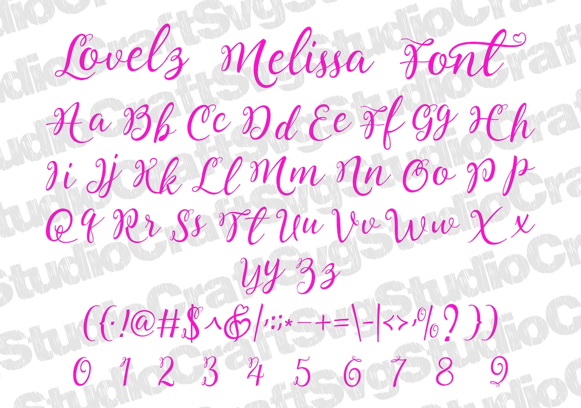 FONT SVG Alphabet Svg Instant Download Digital Download - Etsy