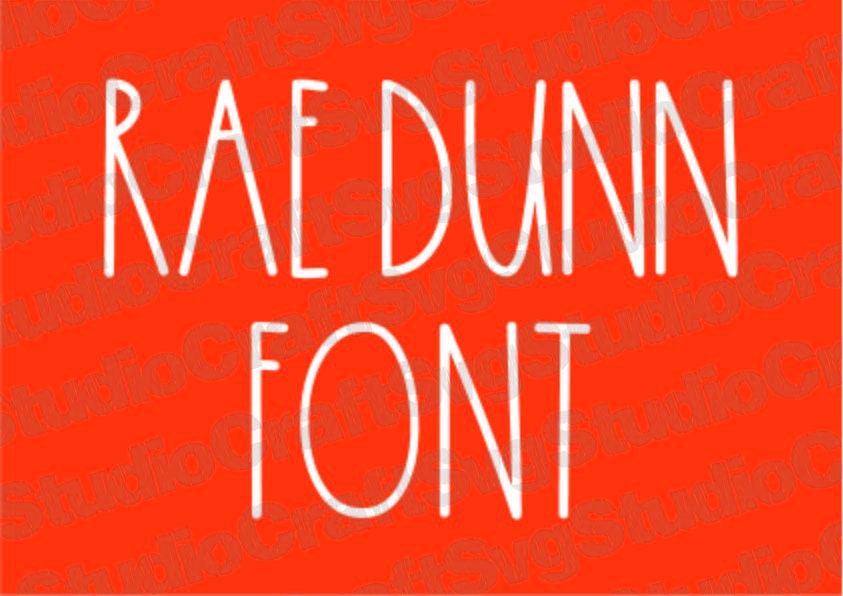 RAE DUNN Font SVG, Rae Dunn Svg, Alphabet Svg, Font Svg, Skinny ...