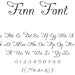 Finn Font, Script Font, Cursive Font, Handwritten Font, Calligraphy ...