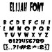 Elijah SVG, Cut File ,printable Vector, Cricut , Silhouette , Instant ...