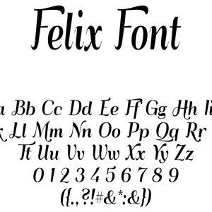 Felix Font, Script Font,cursive Font, Handwritten Font, Calligraphy ...