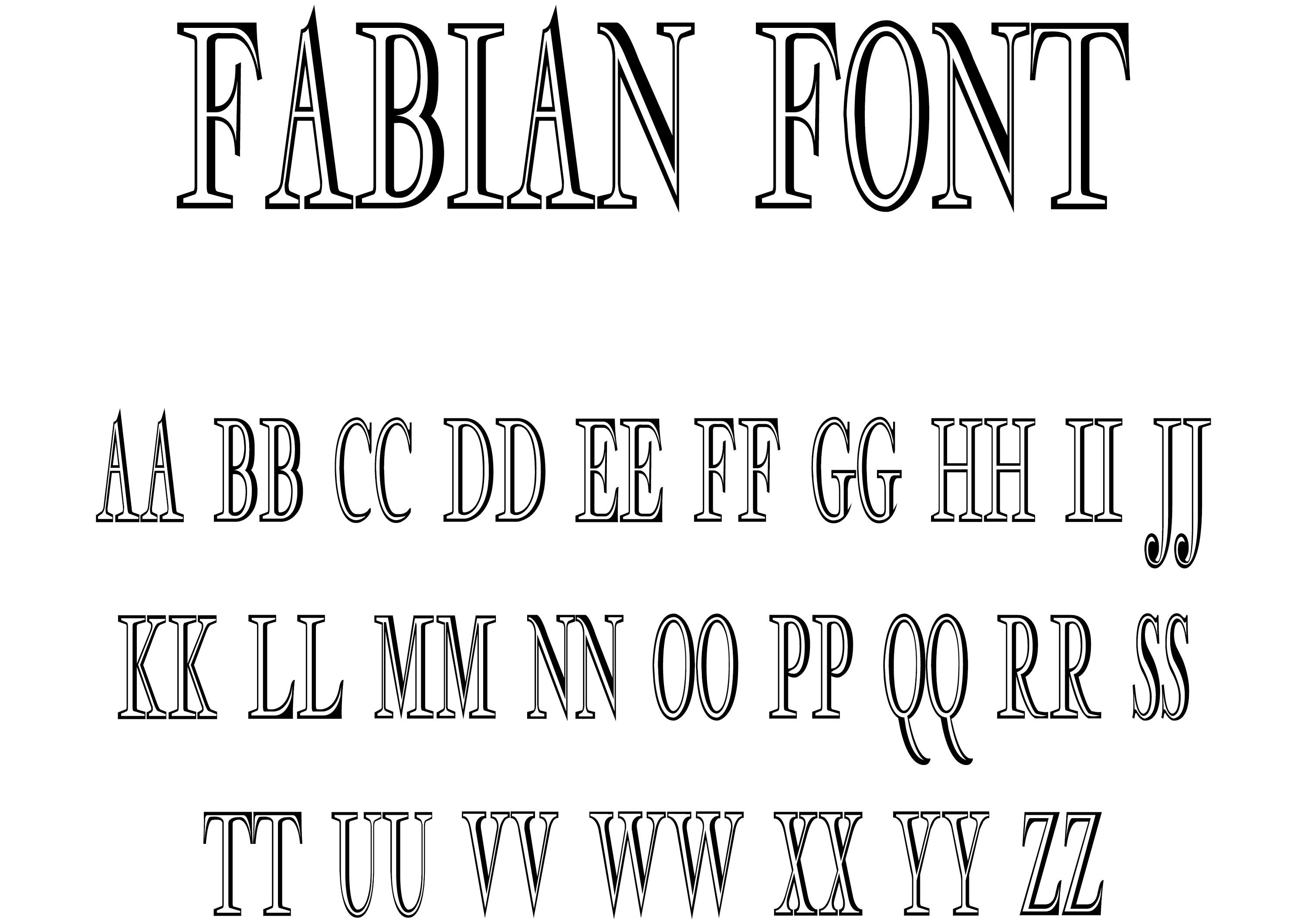 Fabian Font, Script Font, Cursive Font, Handwritten Font,calligraphy ...
