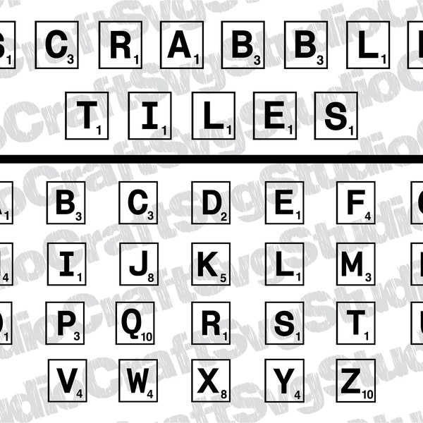 Scrabble Tile - Etsy