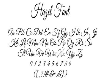 Cursive Font, Calligraphy Font, Cursive Script Font, Wedding Font ...