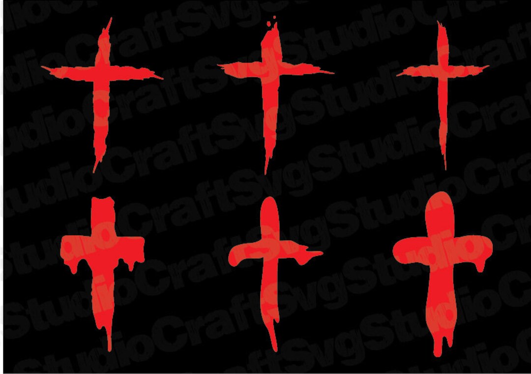 BLOOD CROSS SVG Bundle, Cross Svg, Blood Svg, Cross Clipart, Cross ...