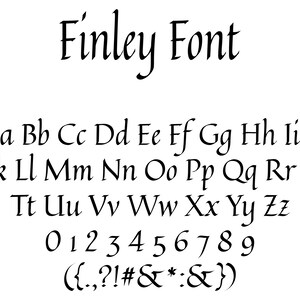 Finley Font, Script Font, Ursive Font,handwritten Font, Calligraphy ...