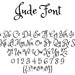 Jude Font, Script Font, Cursive Font, Handwritten Font, Calligraphy ...