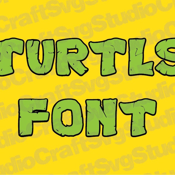Ninja Turtle Clipart - Etsy