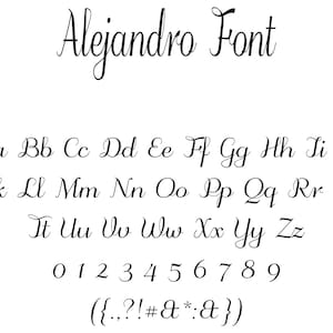 Alejandro Font,script Font,cursive Font,handwritten Font,calligraphy ...