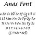 Anas Font - Serif Font, Modern Font, Procreate Font, Branding Font ...