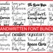 The Ultimate 50 Fonts - Font Bundle, Cricut, Canva Font, Script Font ...