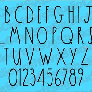 RAE DUNN Font SVG, Rae Dunn Svg, Alphabet Svg, Font Svg, Skinny ...