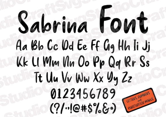 FONT SVG Alphabet SVG Instant Download Digital Download | Etsy