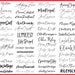 The Ultimate 50 Fonts - Font Bundle, Cricut, Canva Font, Script Font ...