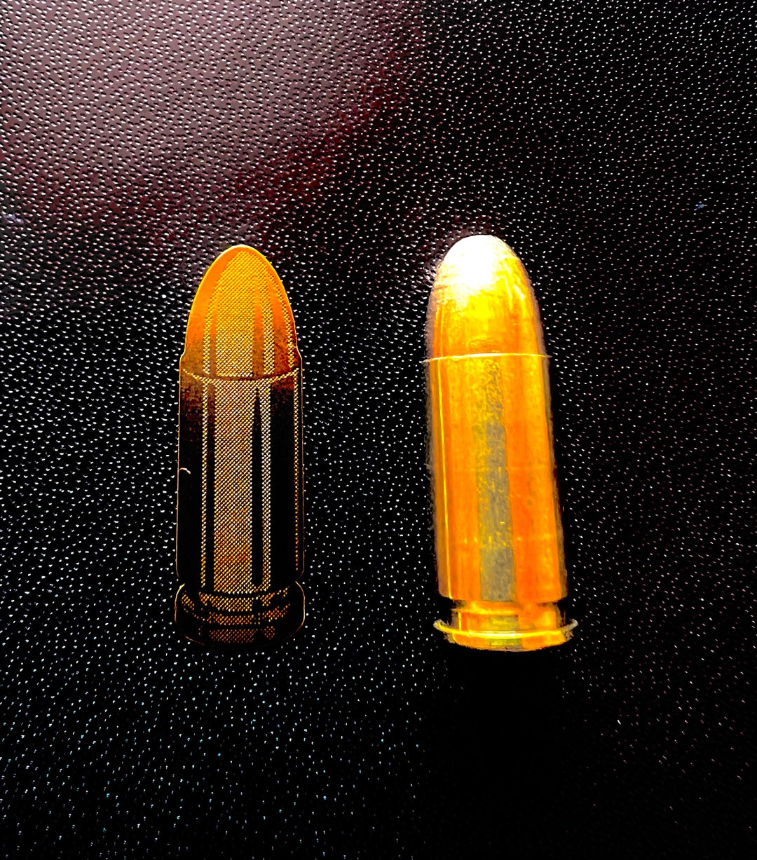 Sticker 9x19 Mm Parabellum BULLETS NICKEL STICKER Pistol, Pistol ...