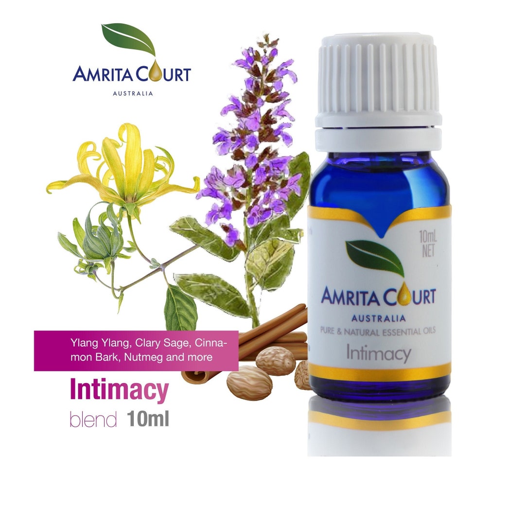 Intimacy Essential Oil Blend: Sensual Aromatherapy, Ylang Ylang, Clary ...