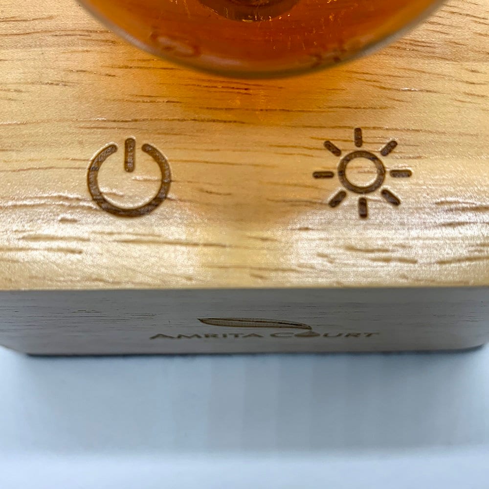 Waterless Essential Oil Diffuser Luna Nebulizing Diffuser Handmade Wood ...