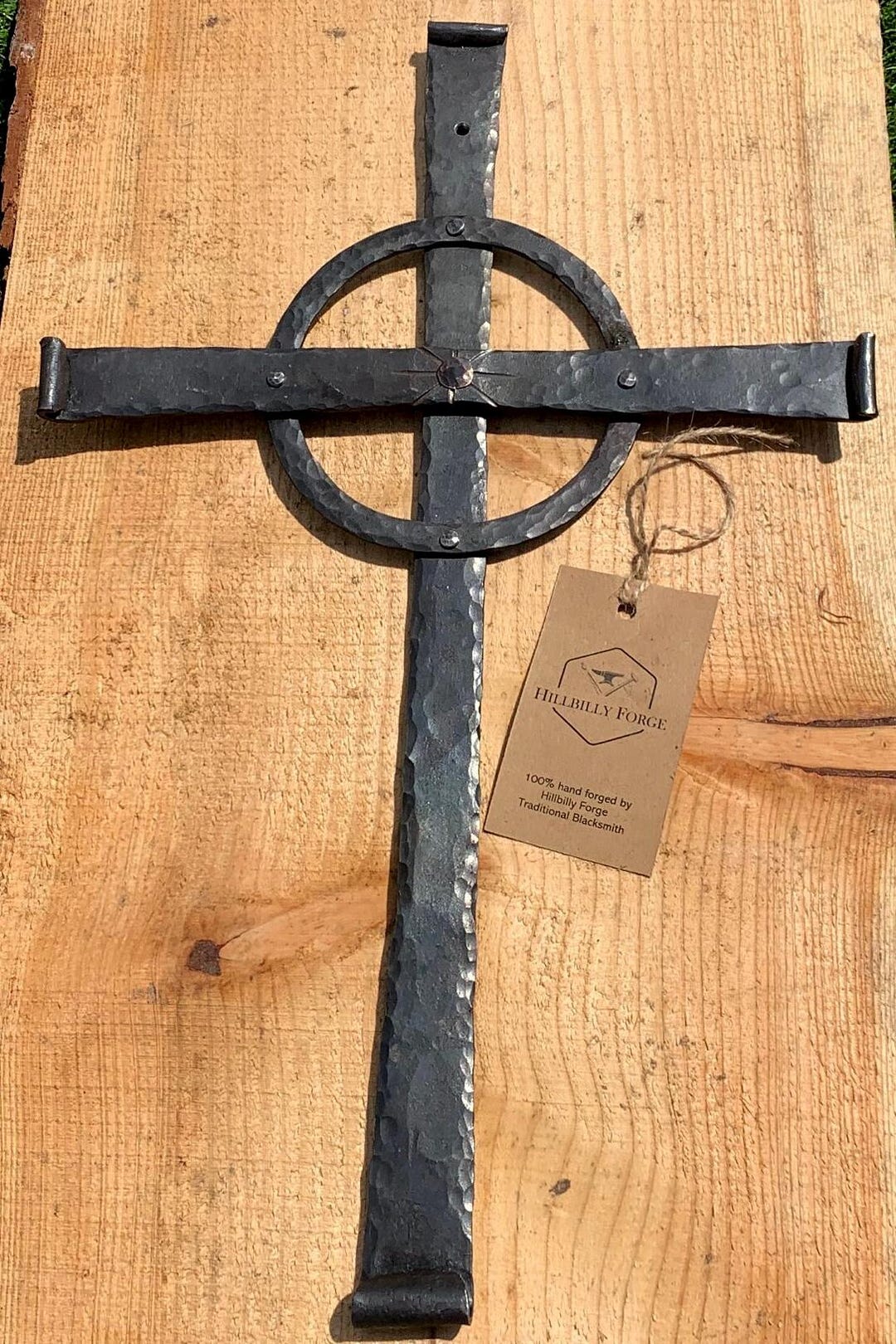 Celtic Cross / Sun Cross, Blacksmith Made,hand Forged - Etsy