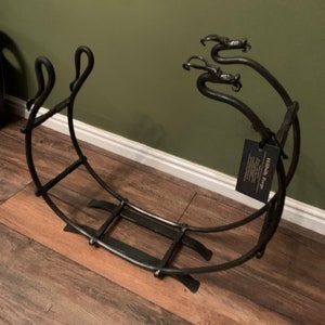 Log Basket, Blacksmith Made, Hand Forged. - Etsy