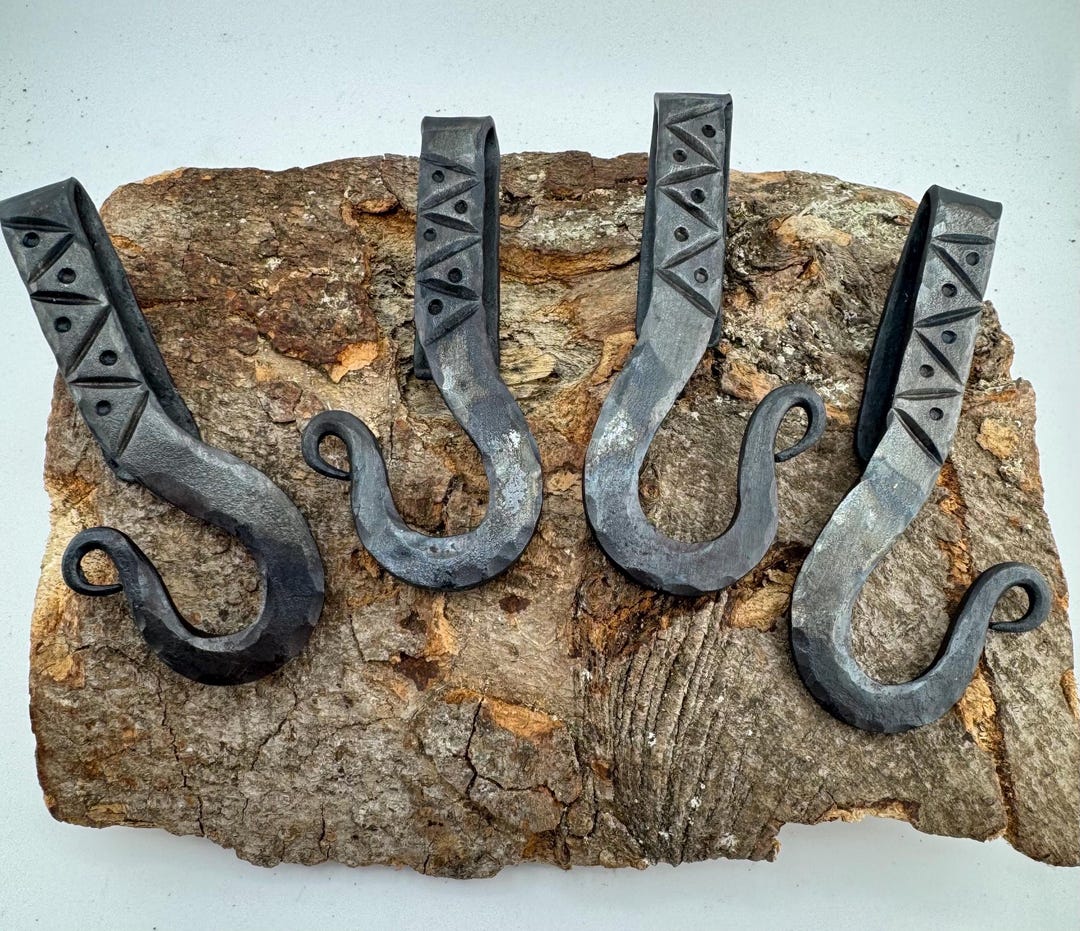 Viking Belt Hook, Scabbard, Drinking Horn or Pouch Holder, Blacksmith ...