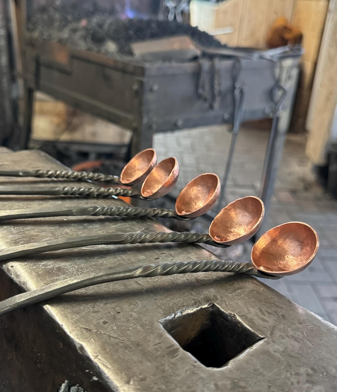 Coffee Scoop, Blacksmith Made, Hand Forged. - Etsy