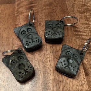 Dog Head Key Ring Hand Forged Blacksmith Made. - Etsy