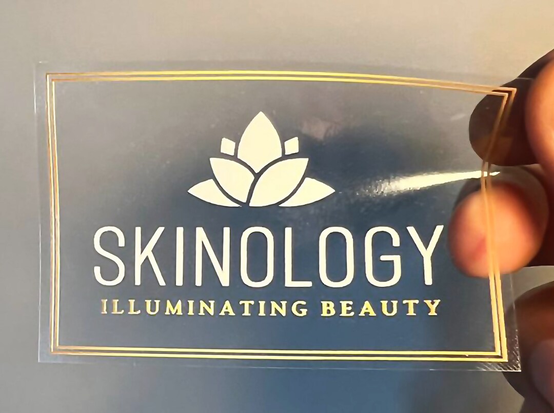 Custom Clear Stickers 100% Waterproof Bulk Personalized Labels, White ...