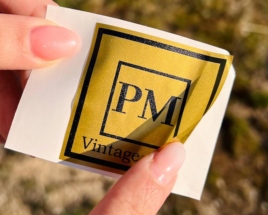 Custom Gold Metallic Stickers, Business Branding, Any Shape - Etsy