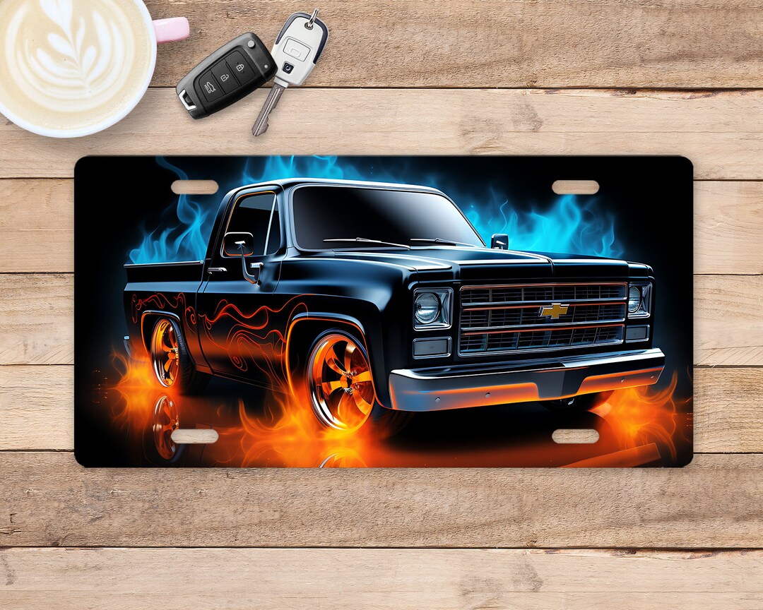 Truck License Plate - Etsy