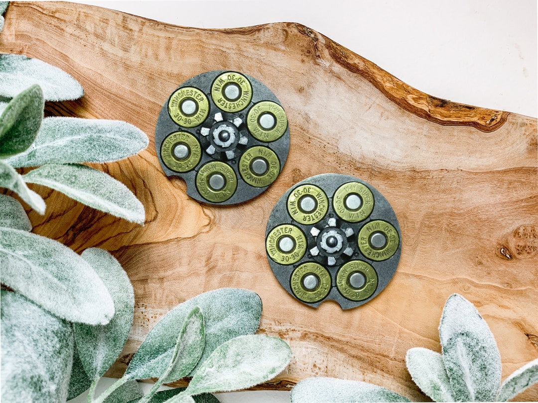 Bullets Coaster Set of Two .* 4 Different Styles* - Etsy