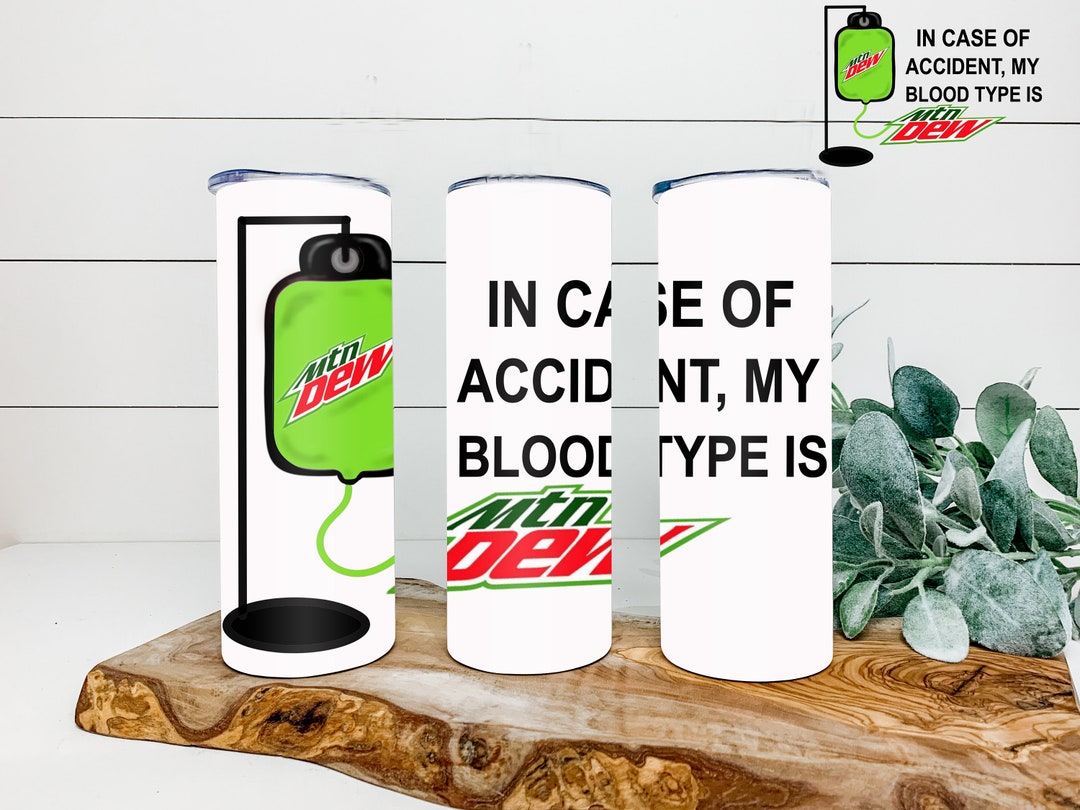 Blood Type M Dew 20oz & 30oz Tumbler - Etsy