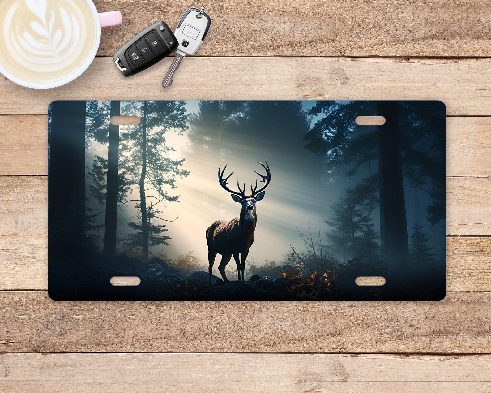 Deer License Plate Many Designs - Etsy