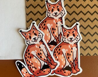 Lynx Sticker - Etsy