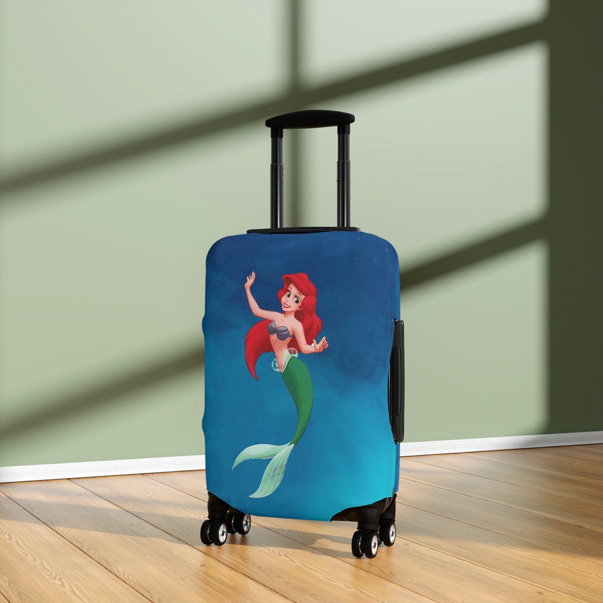 Little Mermaid Luggage Protector, Ariel Suitcase Protector Cover ...